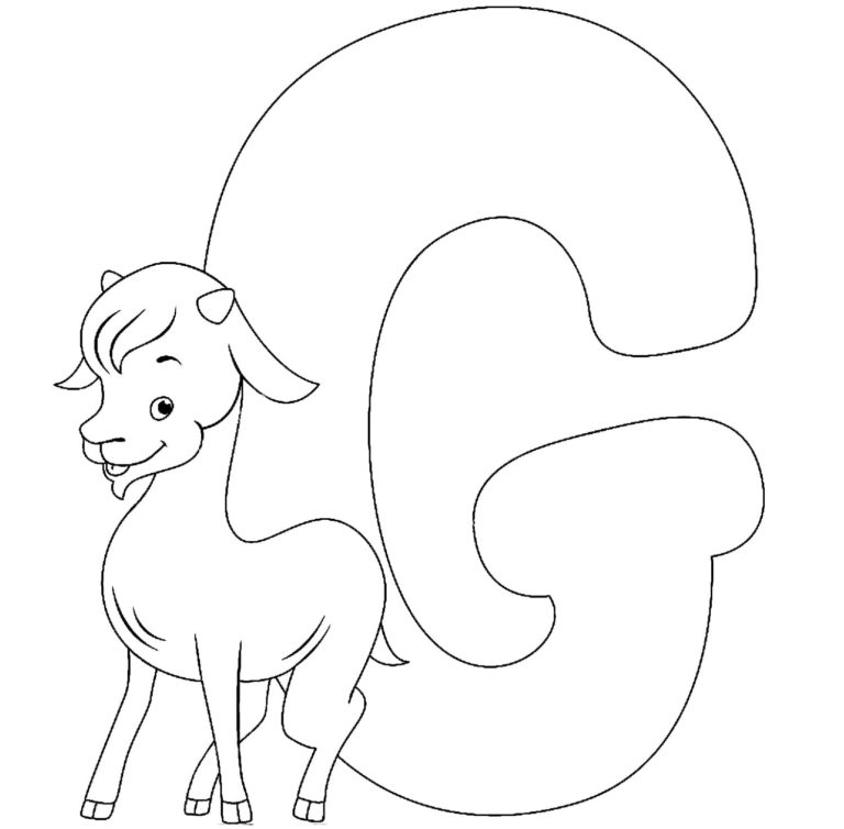 Animal Alphabet Letters Coloring Pages | Free printable coloring pages