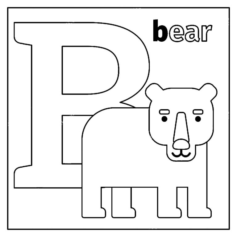 Animal Alphabet Letters Coloring Pages | Free printable coloring pages