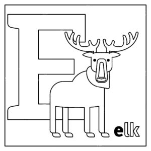 Animal Alphabet Letters Coloring Pages | Free printable coloring pages