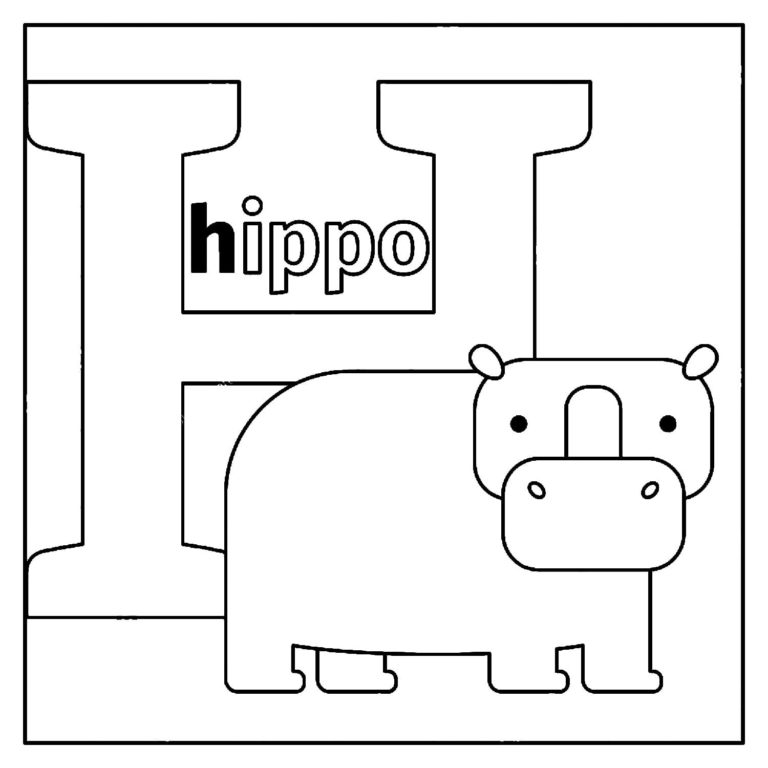 Animal Alphabet Letters Coloring Pages | Free printable coloring pages