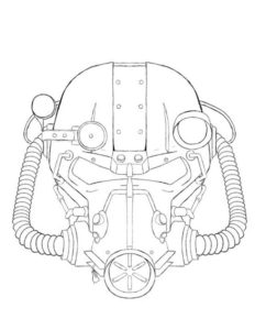 Fallout 4 coloring pages | Best printable coloring pages