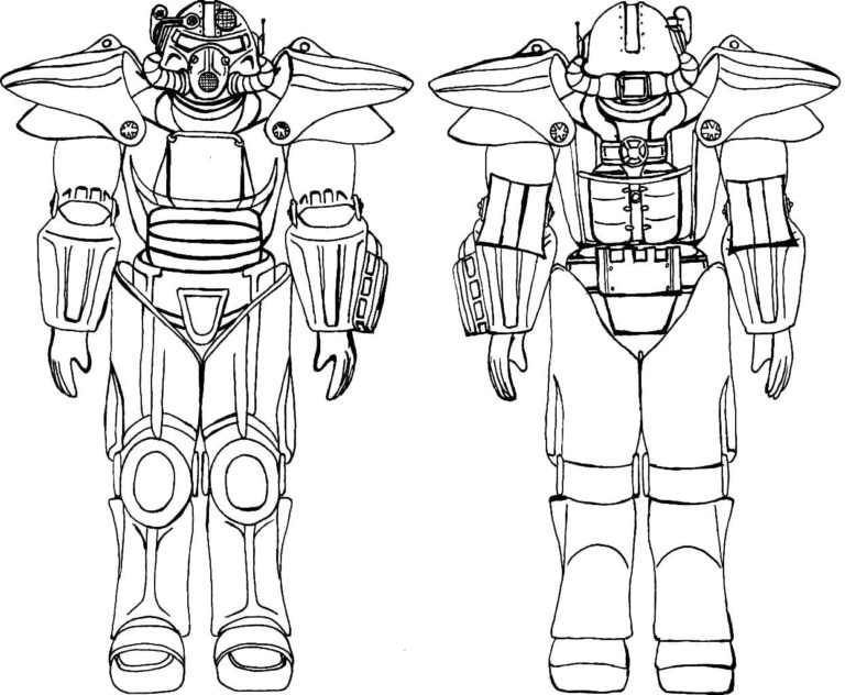 Fallout 4 coloring pages | Best printable coloring pages