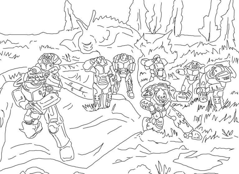 Fallout 4 coloring pages | Best printable coloring pages