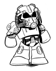 Fallout 4 coloring pages | Best printable coloring pages