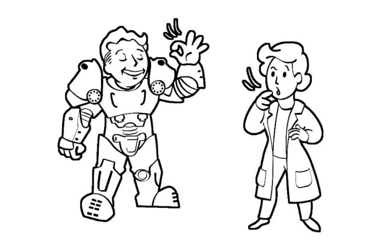 Fallout 4 coloring pages | Best printable coloring pages