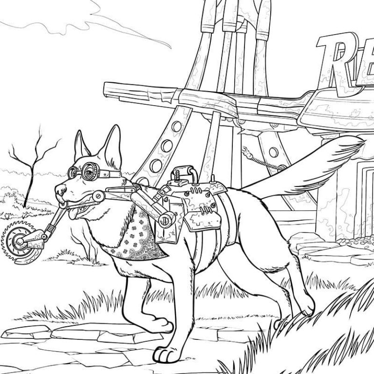 Fallout 4 coloring pages | Best printable coloring pages
