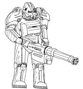 Fallout 4 coloring pages | Best printable coloring pages