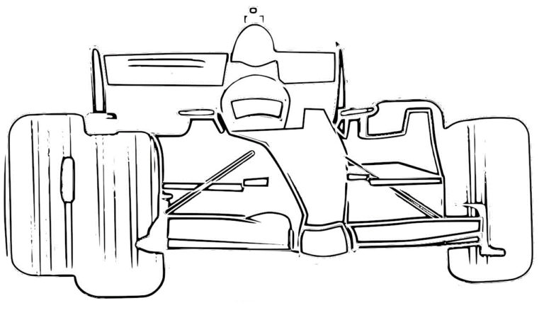 Formula 1 coloring pages | Free Printable coloring pages