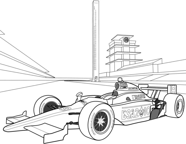 Formula 1 coloring pages | Free Printable coloring pages