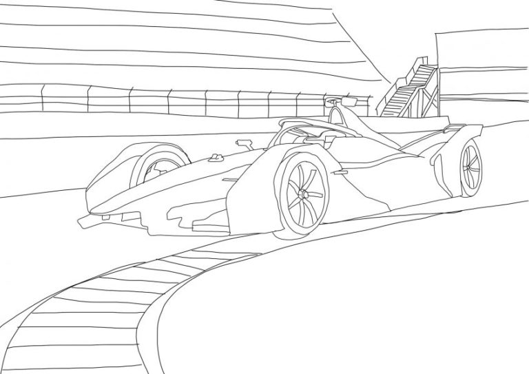 Formula 1 coloring pages | Free Printable coloring pages