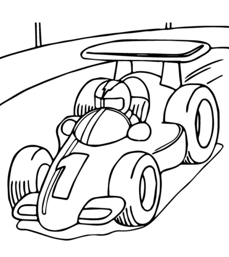 Formula 1 coloring pages | Free Printable coloring pages