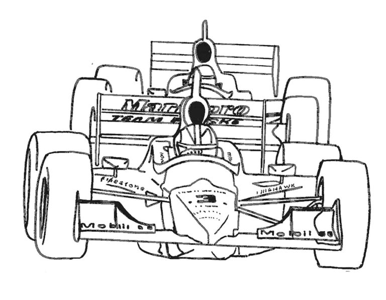 Formula 1 coloring pages | Free Printable coloring pages