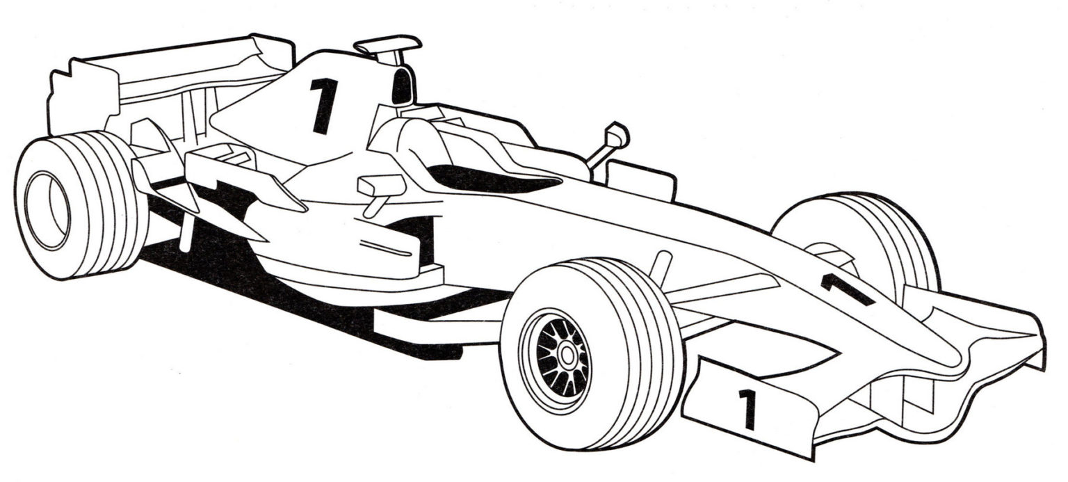 Formula 1 coloring pages | Free Printable coloring pages