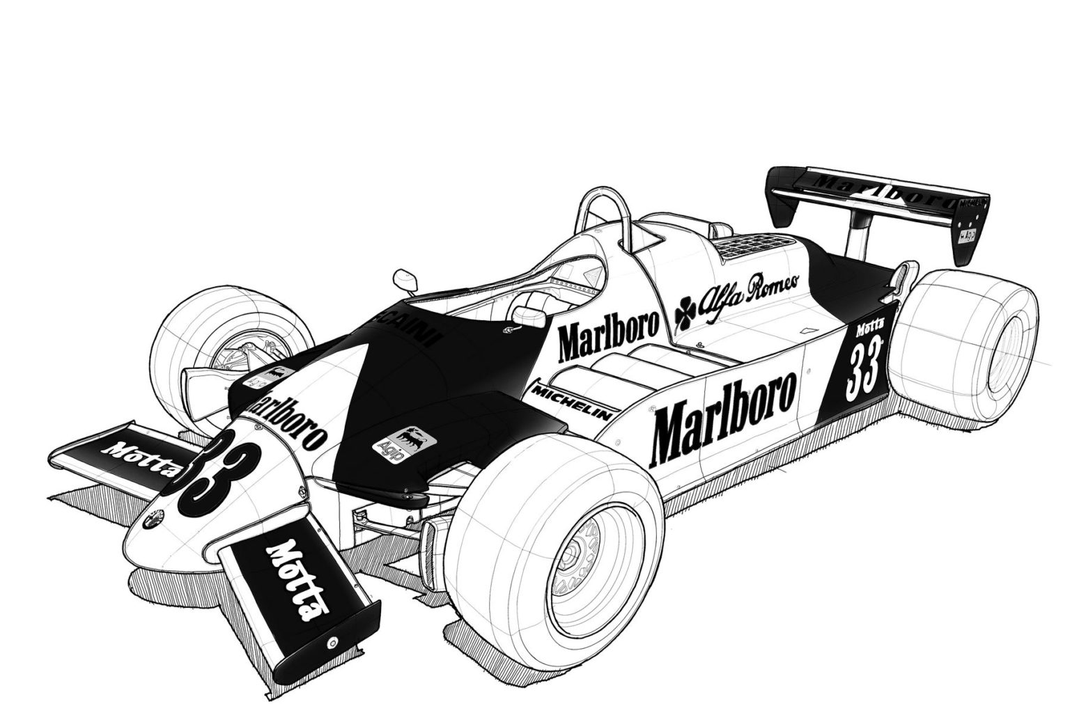 Formula 1 coloring pages | Free Printable coloring pages