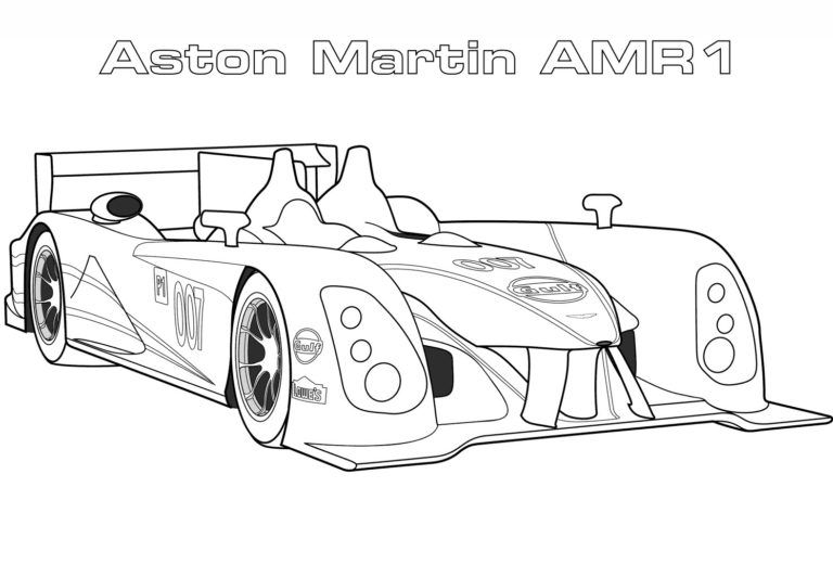 Formula 1 coloring pages | Free Printable coloring pages