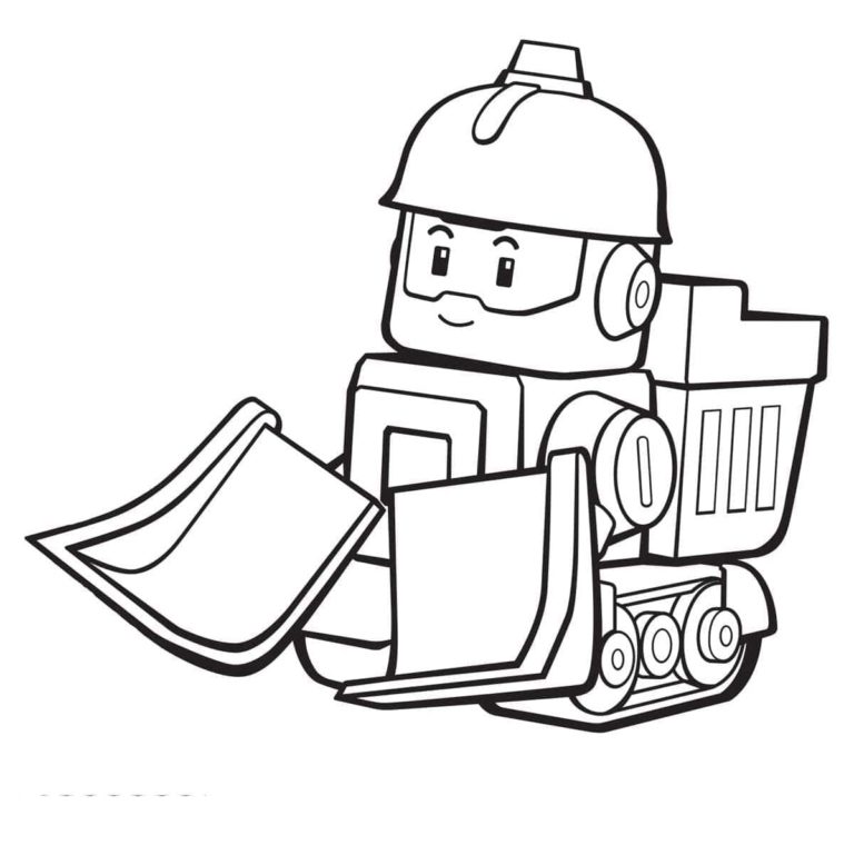 Robocar Poli coloring pages | Coloring pages for Kids