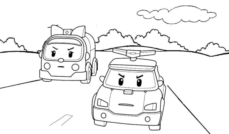 Robocar Poli coloring pages | Coloring pages for Kids