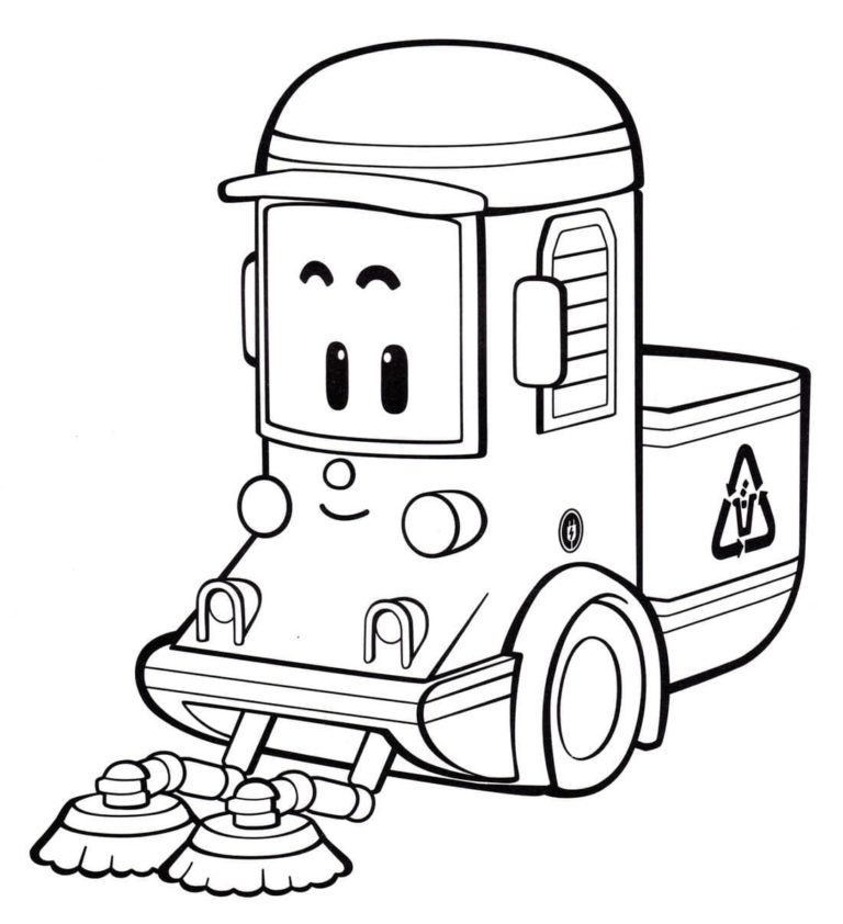 Robocar Poli coloring pages | Coloring pages for Kids