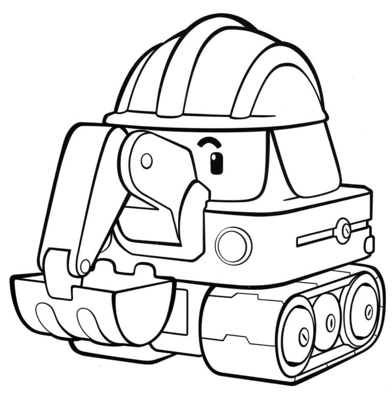 Robocar Poli coloring pages | Coloring pages for Kids