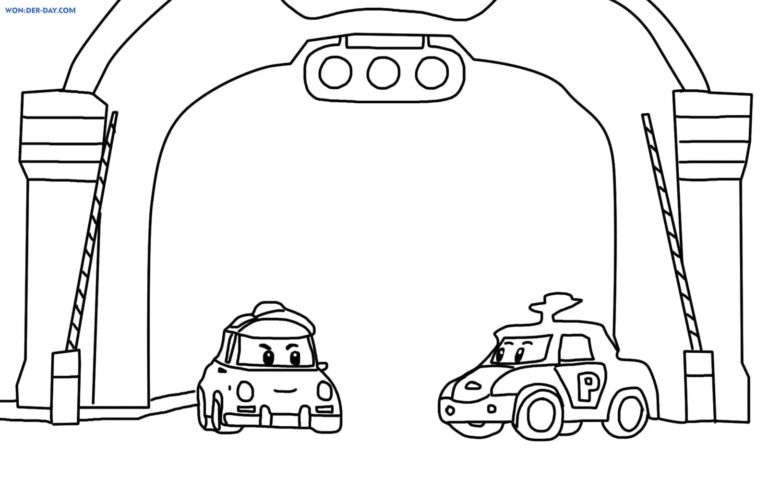 Robocar Poli coloring pages | Coloring pages for Kids