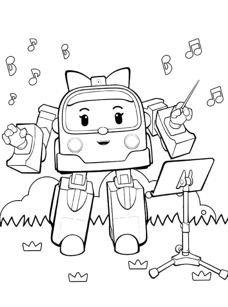 Robocar Poli coloring pages | Coloring pages for Kids