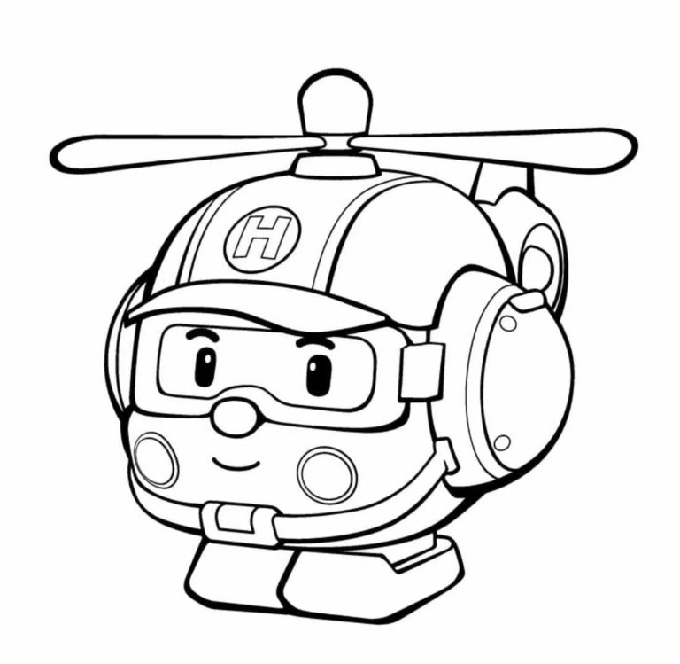 Robocar Poli coloring pages | Coloring pages for Kids
