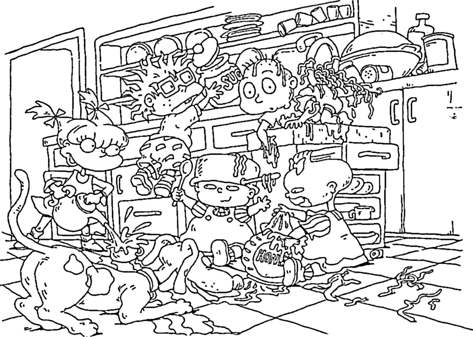Rugrats Coloring Pages | Print and Color - Wonder-day