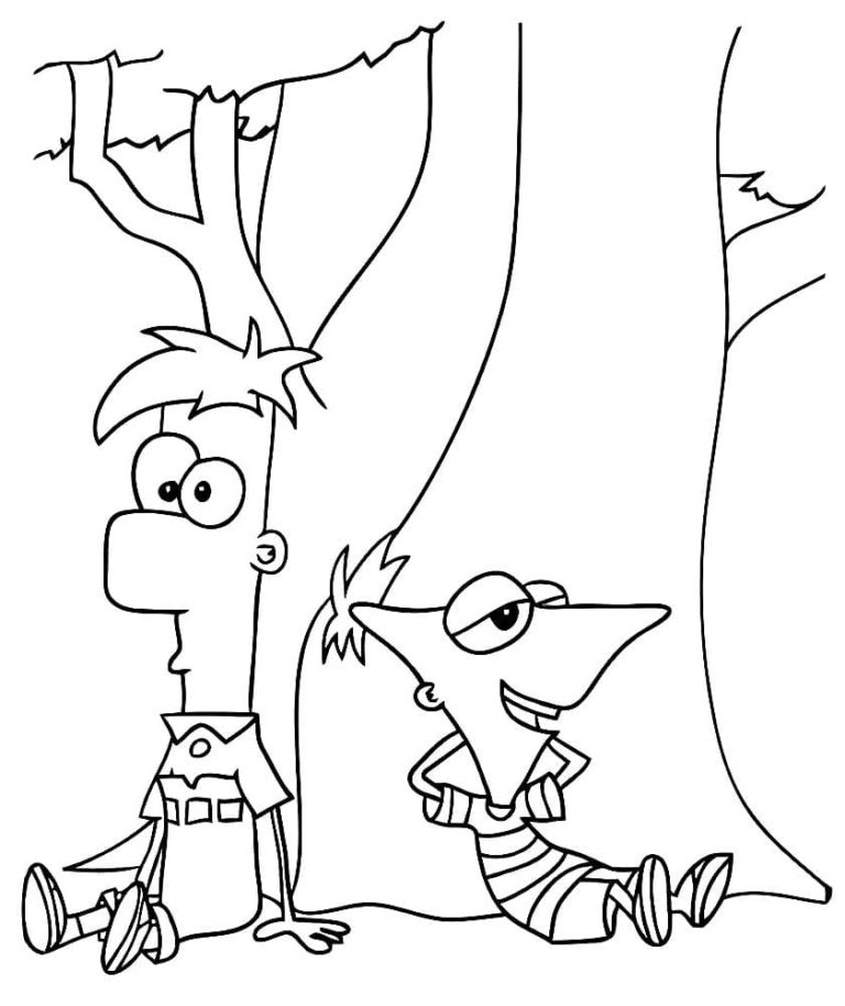 Phineas and Ferb Coloring Pages | Free Coloring Pages