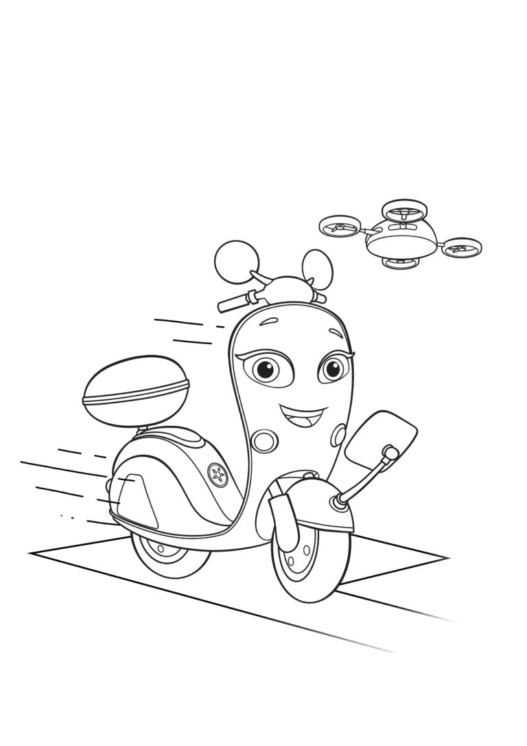 Ricky Zoom Coloring Pages | Coloring Pages for Kids