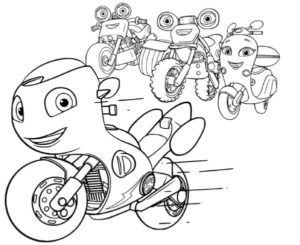 Ricky Zoom Coloring Pages | Coloring Pages for Kids