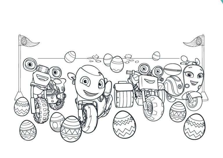 Ricky Zoom Coloring Pages | Coloring Pages for Kids