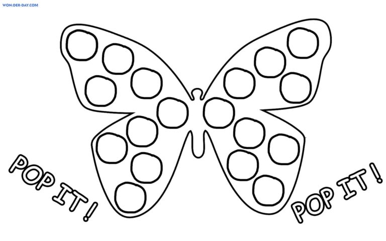 Simple Dimple and Pop It Coloring Pages | Free coloring pages
