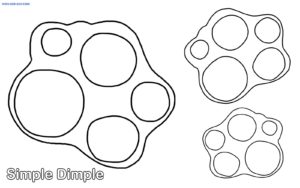 Simple Dimple and Pop It Coloring Pages | Free coloring pages