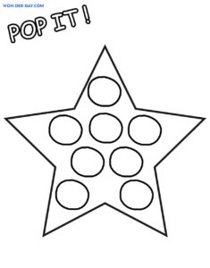 Simple Dimple and Pop It Coloring Pages | Free coloring pages