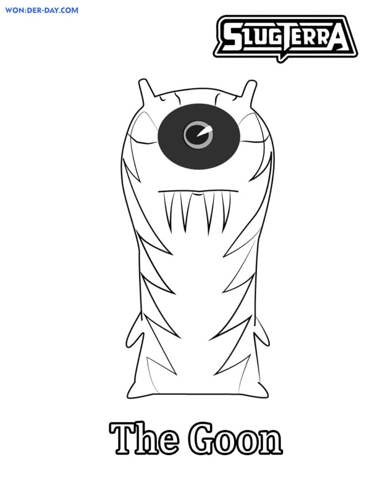 Desenhos de Slugterra para colorir | 60 Desenhos para colorir