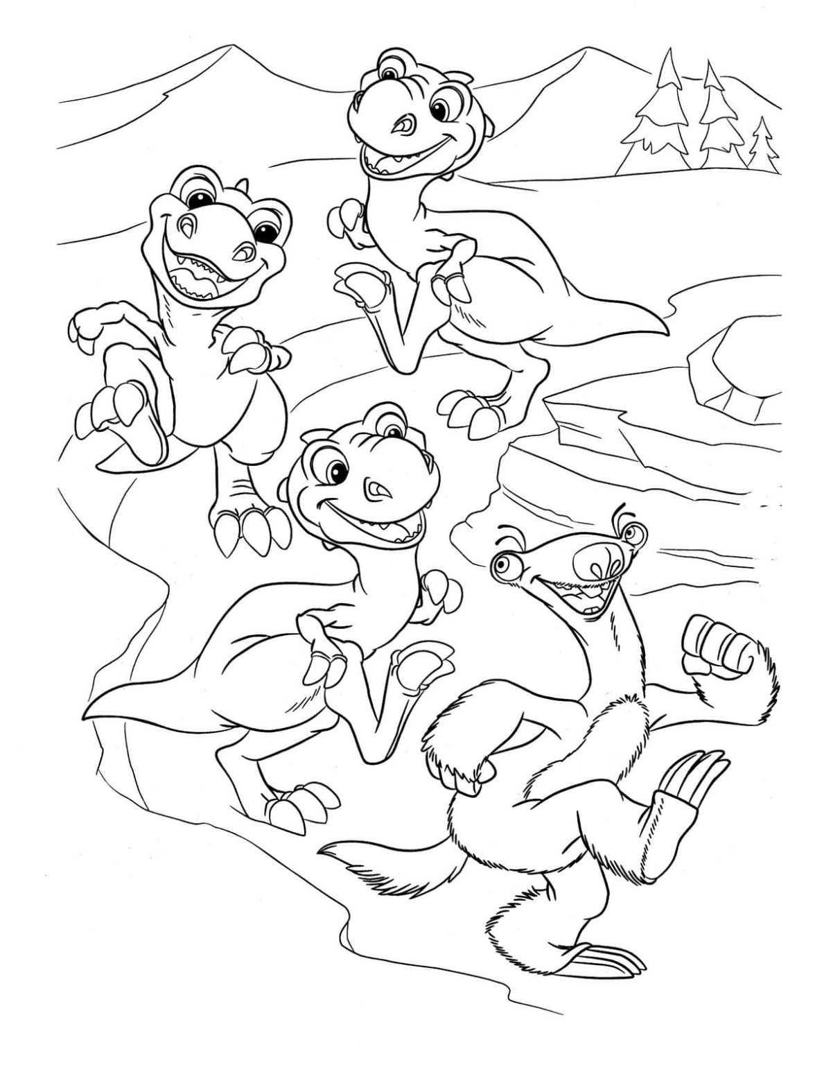 Ice Age Coloring Pages | 90 Printable Coloring Pages