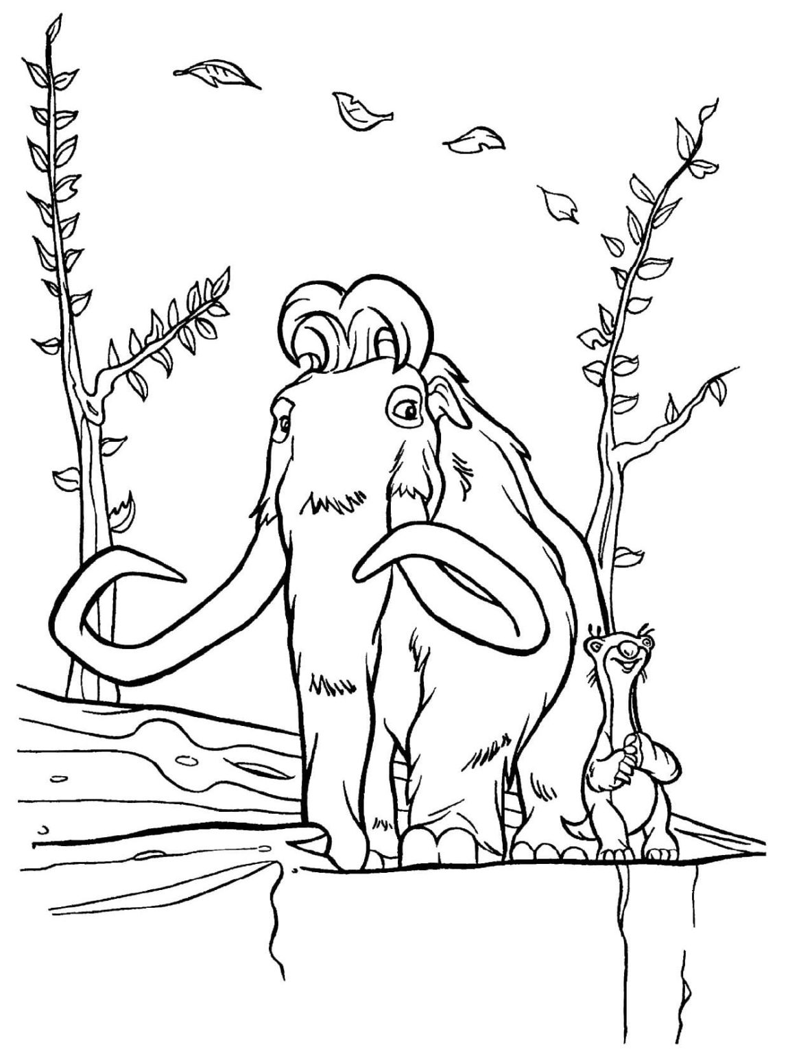 Ice Age Coloring Pages | 90 Printable Coloring Pages