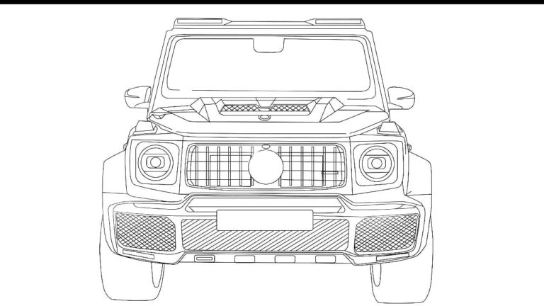 Mercedes G Class coloring pages | Coloring Pages for Boys