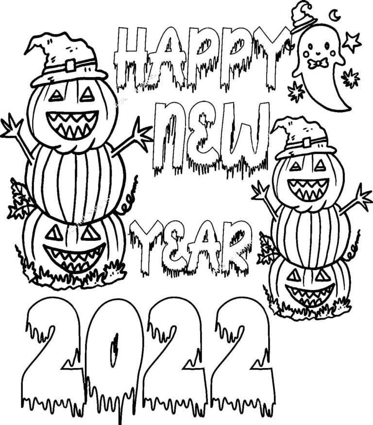 Раскраски Тыква 90 Картинок для раскрашивания