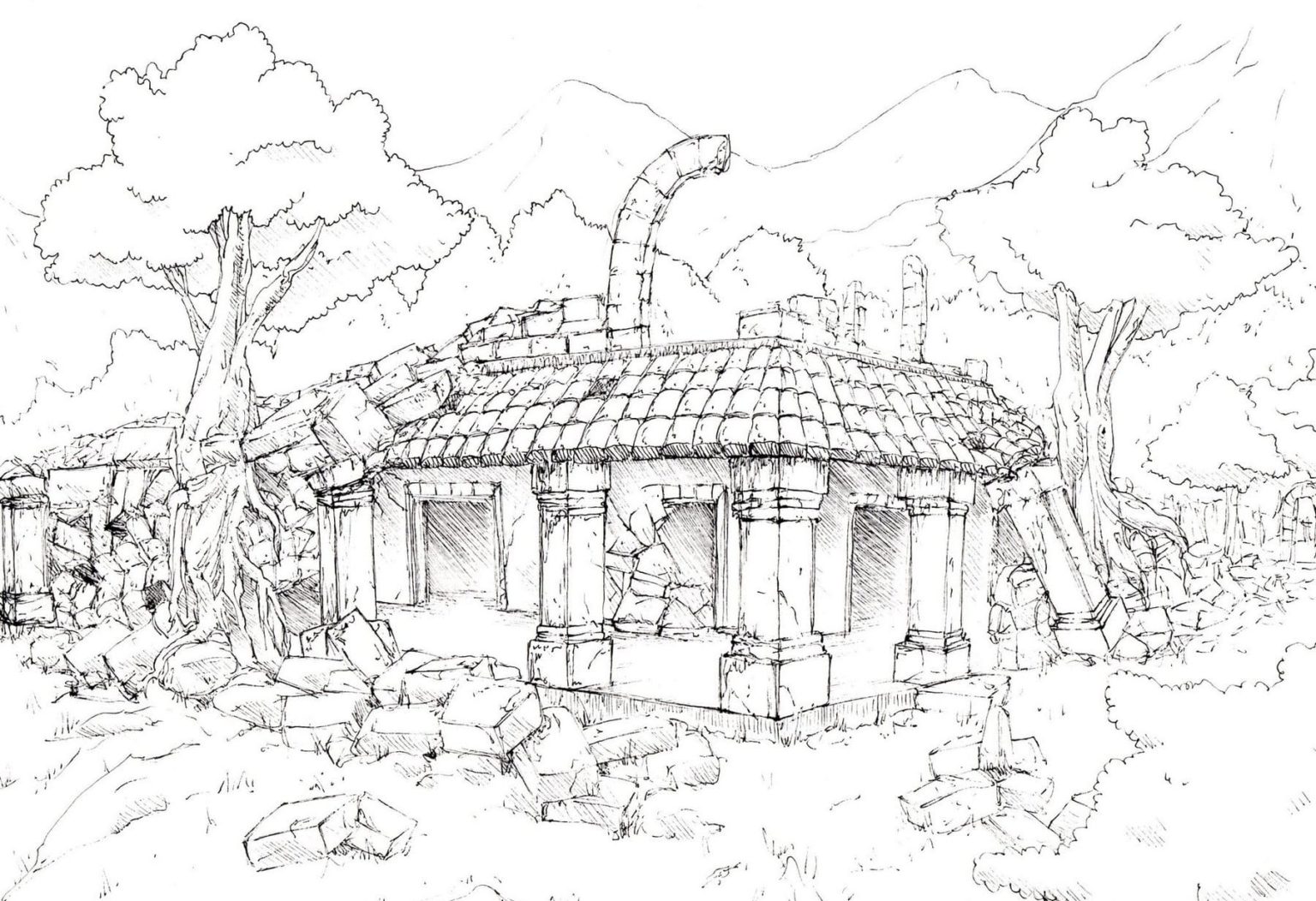 Dungeons & Dragons coloring pages | Free D&D coloring pages