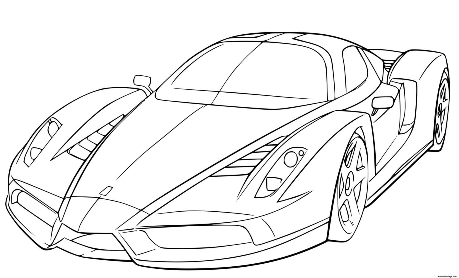 Ferrari coloring pages | Free printable coloring pages