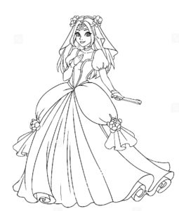Раскраски Принцессы | Скачать и распечатать для девочек