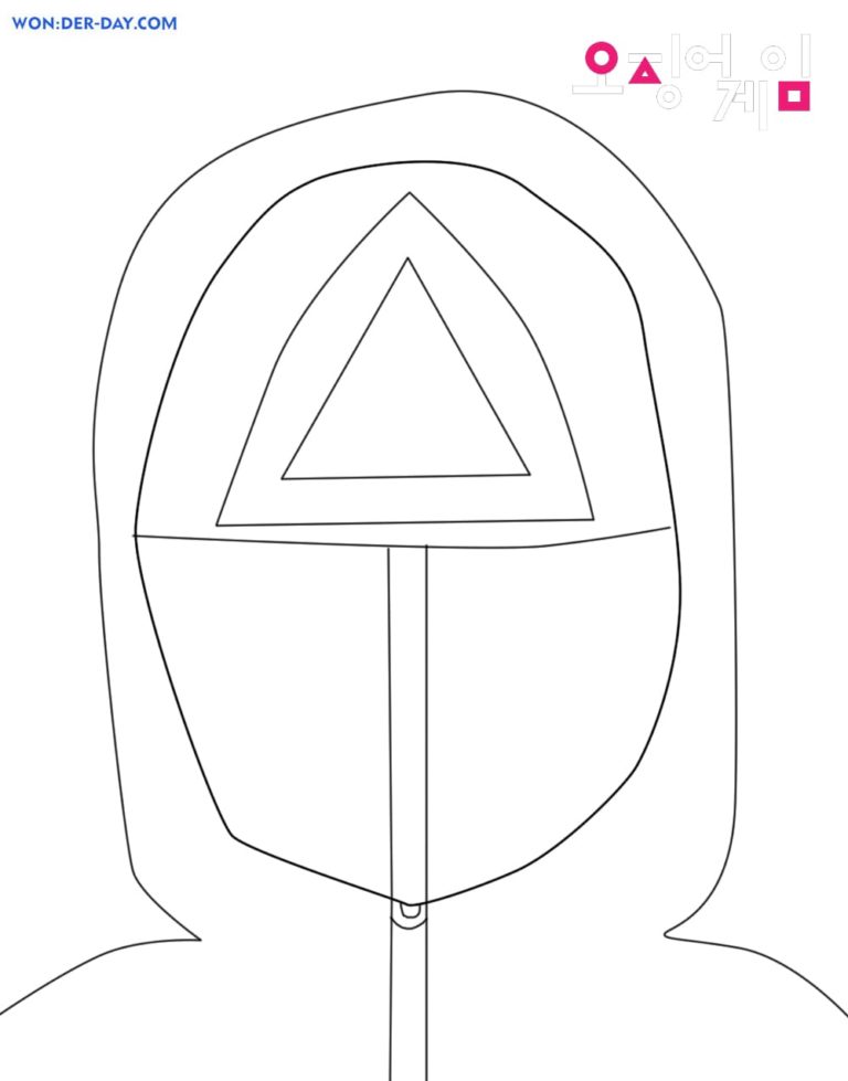 Squid Game Coloring Pages | Free Coloring Pages