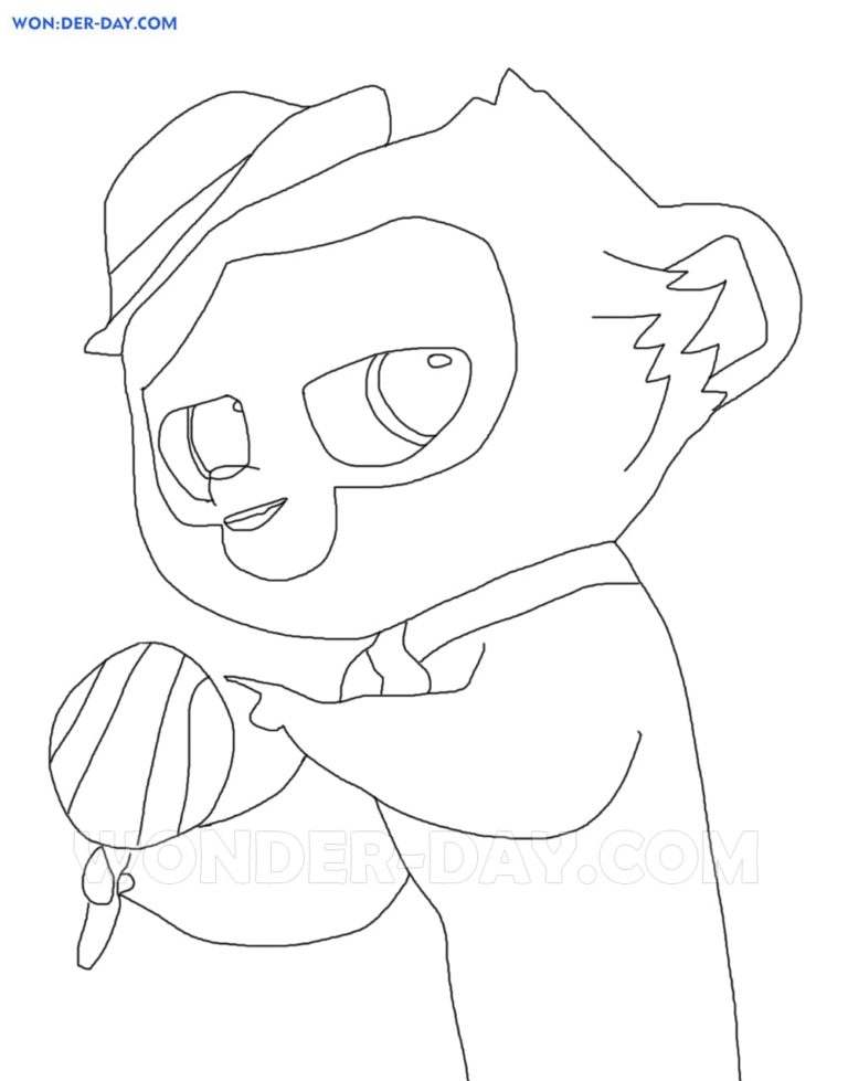 Vivo coloring pages | Free coloring pages for Kids - wonder-day.com