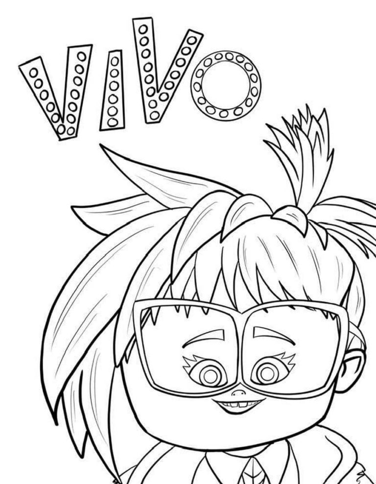 Vivo coloring pages | Free coloring pages for Kids - wonder-day.com