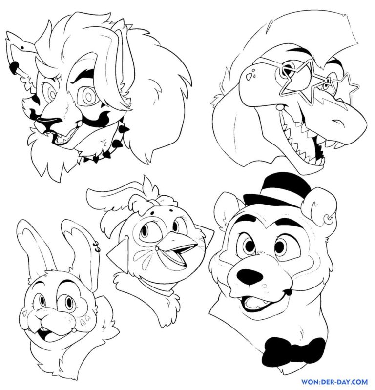 Montgomery Gator Coloring Pages | WONDER DAY — Coloring pages for ...