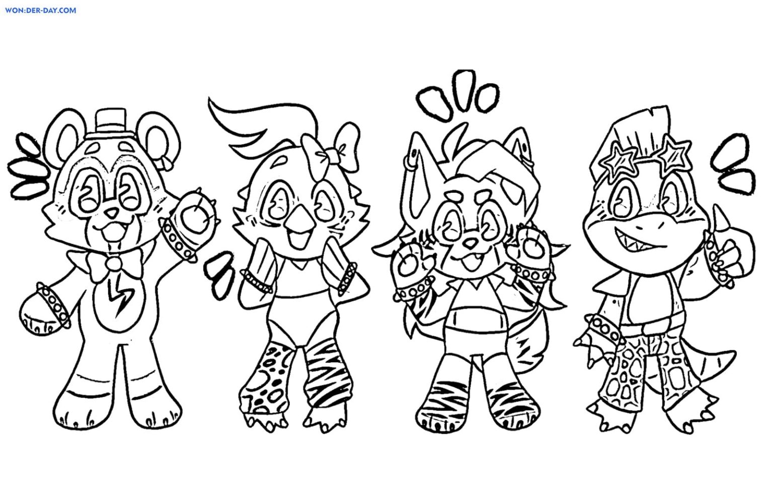 Montgomery Gator Coloring Pages | WONDER DAY — Coloring pages for ...