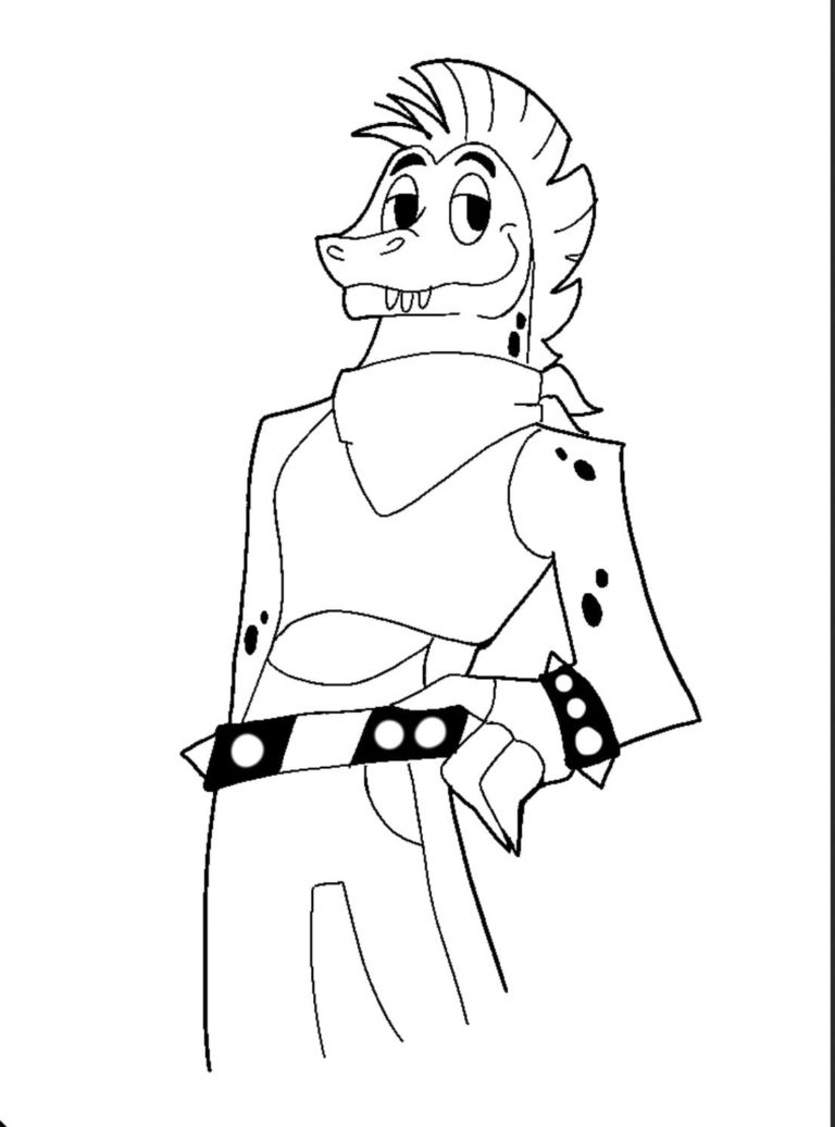 Montgomery Gator Coloring Pages | WONDER DAY — Coloring pages for ...