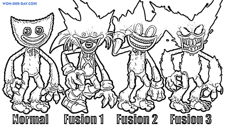 Poppy Playtime coloring pages | Free coloring pages