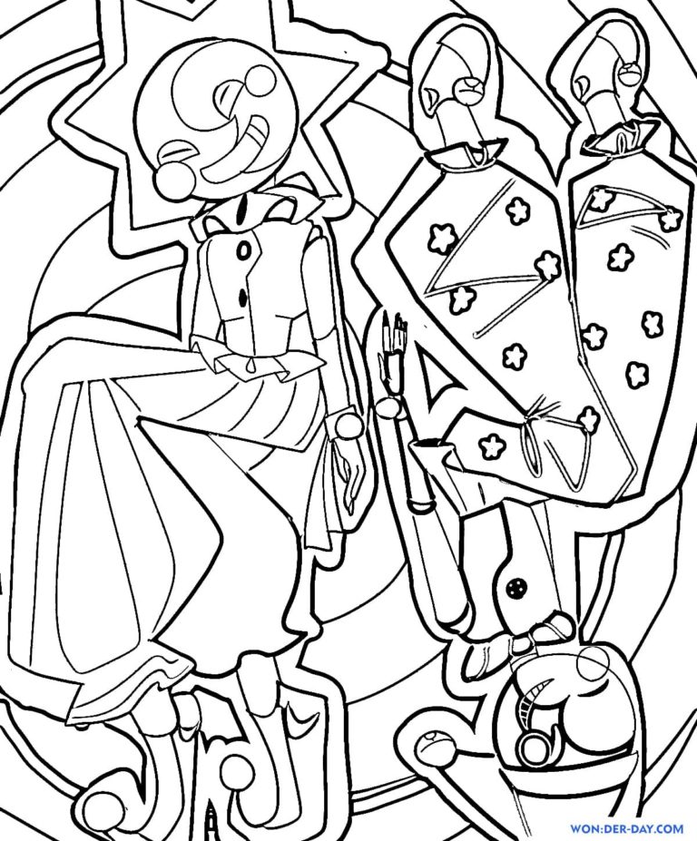 Sundrop FNAF Coloring Pages | WONDER DAY — Coloring pages for children ...